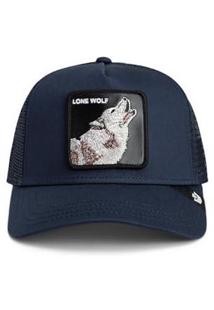 Goorin Brothers Casquette Trucker Lone Wolf Edge Bleu fonc&eacute; Taille unique