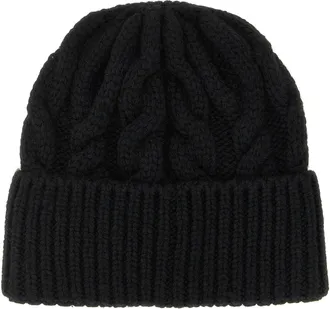 Moncler Logo-Embroidered Virgin Wool Blend Beanie