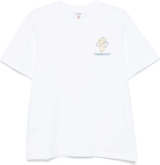 Casablanca t-shirt à imprimé graphique