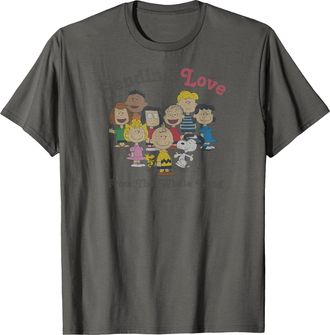 Peanuts Ich sende Liebe von der Bande T-Shirt