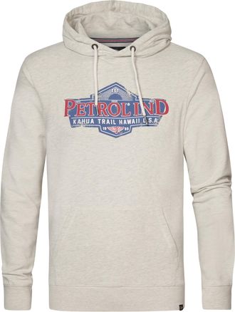 Petrol Industries Herren Sweater Hooded Pullover, Antik-Wei&szlig;, Melee, X-Large