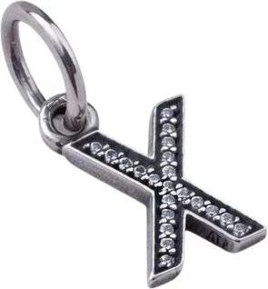 Pandora Buchstabe X Anh&auml;nger - - Accessories - Damen - Grau - ONE SIZE
