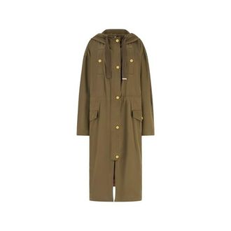 Guess Veste parka longue &agrave; taille ajustable