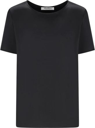 Max Mara Femme, Tops, Noir, Taille: 42 FR T-Chemises