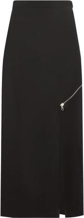 Alexander McQueen Jupe Crayon fendue zipp&eacute;e