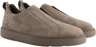 Santoni Low-Top Sneaker - Victory--seym - Gr. UK_6_5 - in Beige - für Damen