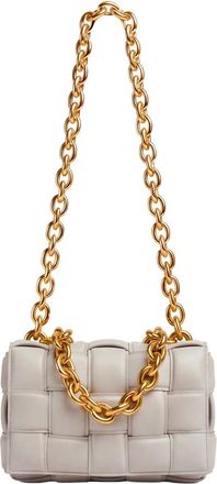 Bottega Veneta Chain Cassette - Femme - Sacs - Blanc - Taille: ONE Size