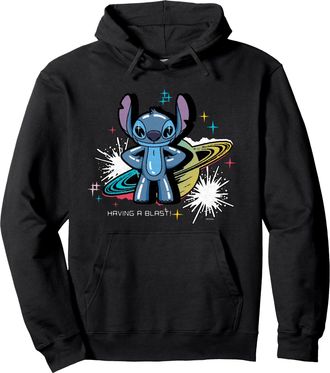 Disney Lilo & Stitch Techno Interplanetary Stitch Pullover Hoodie