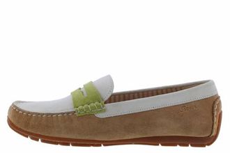 Sioux Femme Carmona Mocassin, Biscotto/calce/Palm, 40 EU