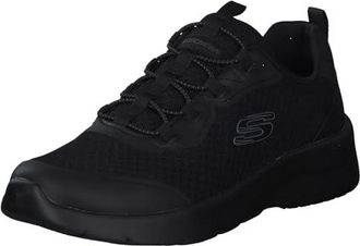 Skechers Baskets pour Femme, Chaussures de Sport, Noir, 39 EU