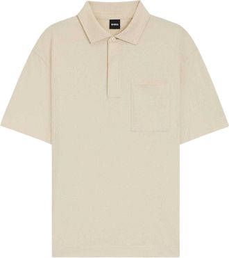 HUGO BOSS Payto 18 Poloshirt f&uuml;r Herren, leger (Wei&szlig;)