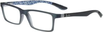Ray-Ban unisex, Accessoires, Bleu, Taille: 55 MM RX 8901 Optical Frame