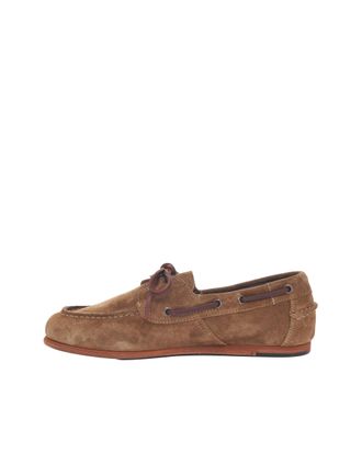 Sebago Womens Boat Shoes Owen Brown Taupe Lining: Leather Loafers