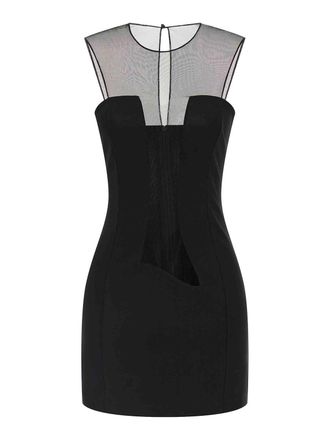 Nensi Dojaka Robe Au Genou - Noir