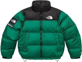 SUPREME x The North Face doudoune Nuptse - Vert