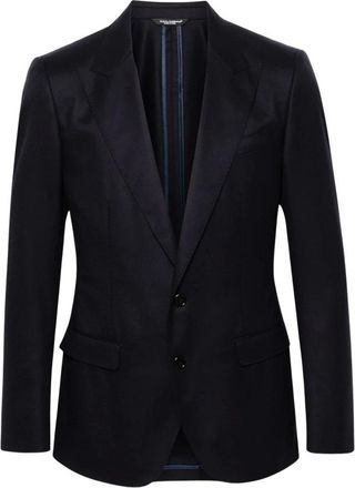 Dolce & Gabbana Homme, Costumes, Bleu, Taille: XL Veste Taormina