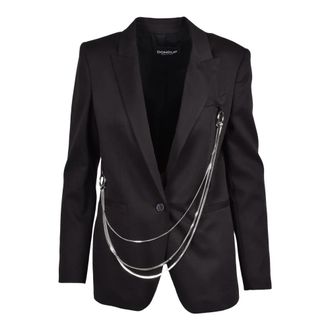 Dondup Giacca Stondata - - Jackets - Damen - Schwarzk - XL