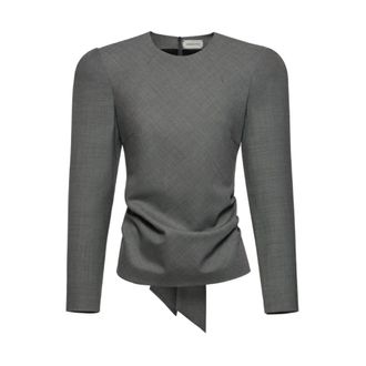 Magda Butrym Bluse 13 - - Blouses & Shirts - Damen - Grau - S
