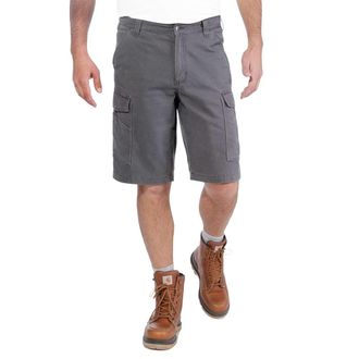 Carhartt Work in Progress Herren Rugged Flex Relaxed Fit Cargo-Arbeitsshorts aus Canvas, Shadow, W31
