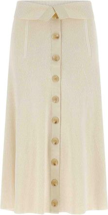 Zimmermann Jupe Midi - Beige