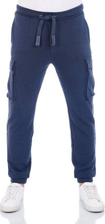 Riverso Sweathose Herren Trainigshose RIVLoris Regular Fit Jogginghose mit Cargotaschen