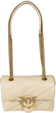 Pinko Pinko, Femme, Sacs, Beige, Taille: ONE Size Love Puff Mini
