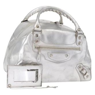 Balenciaga Sac &agrave; main vintage Pre-owned - Femme - Pre-owned - Gris - Taille: ONE Size