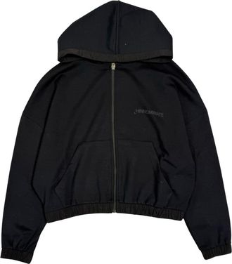 Hinnominate Hinnominate, Femme, Sweatshirts et sweats &agrave; capuche, Noir, Taille: 36 FR SweaT-shirts & SweaT-shirts &agrave; capuche