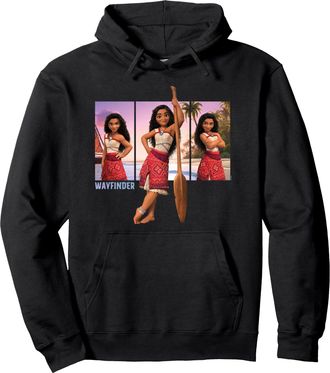 Disney Vaiana 2 Wayfinder Vaiana with Oar Pose Trio Pullover Hoodie