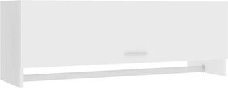 vidaXL Kleiderschrank Wei&szlig; 100x32,5x35 cm Holzwerkstoff Vidaxl