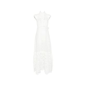 Ermanno Scervino Femme, Robes, Blanc, Taille: 40 FR Maxi Robes