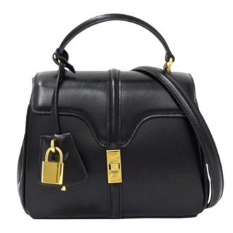 Celine Sac &agrave; main Vintage Pre-owned - Femme - Pre-owned - Noir - Taille: ONE Size