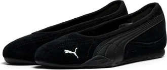 Puma Ballerina PUMA Catch Soleil Ballerinas Damen, Damen, Gr. 35,5, schwarz (schwarz, wei&szlig;), Obermaterial: Synthetik, Textil, Kuhleder, Leder. Futter: Text