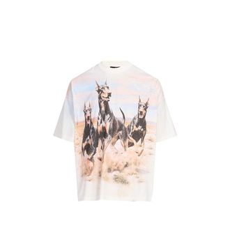 Represent T-shirt imprim&eacute; en coton m&eacute;lang&eacute;