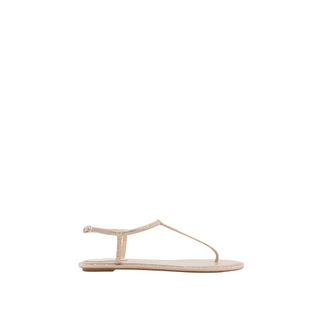 Rene Caovilla Femme, Chaussures, Beige, Taille: 41 EU Sandale &agrave; entre doigt Diana
