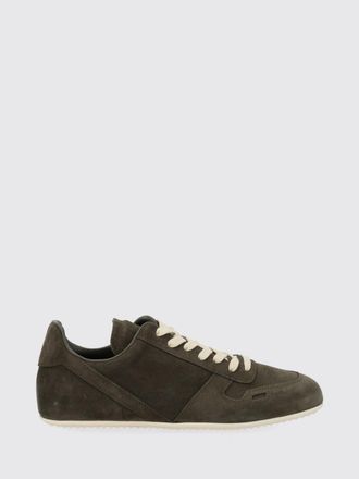 Rick Owens Low-Top-Sneaker aus Veloursleder mit Gummisohle