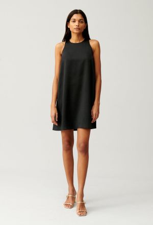 Claudie Pierlot Robe courte boutonn&eacute;e noire