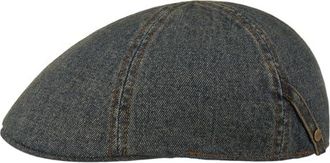 Stetson Casquette Washed Denim Homme - Gavroche avec Visiere Automne-Hiver Automne Hiver - S (54-55 cm) Denim