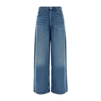 A Gold E Rounded Baggy in Expression - - Jeans - Damen - Blau - W29