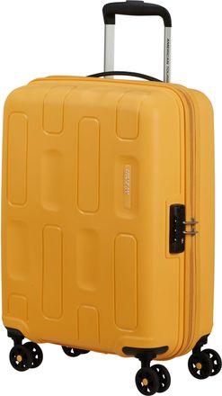 American Tourister Ellipso - Handgepäck Koffer 55 x 40 x 20 cm - Hartschalen Kabinentrolley für die meisten Airlines inkl. Ryanair und EasyJet - 4 Rollen, TSA-Schloss, L