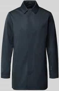 Casual Friday Kurzmantel mit Umlegekragen und Label-Detail Modell EIDE