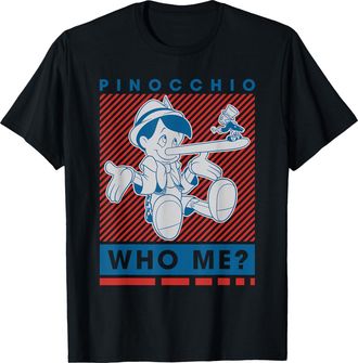Disney Pinocchio and Jiminy Cricket Who Me? T-Shirt