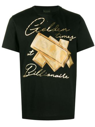 Billionaire Boys Club t-shirt Golden Times &agrave; logo imprim&eacute; - Noir