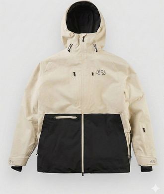 Thirty Two Tm Recycled Jacke off white