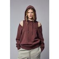 Jean Paul Gaultier French Terry Cut Out Hoodie