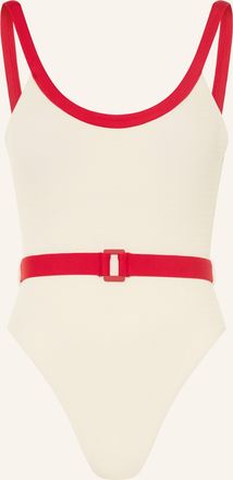 Seafolly Badeanzug Bandwave weiss