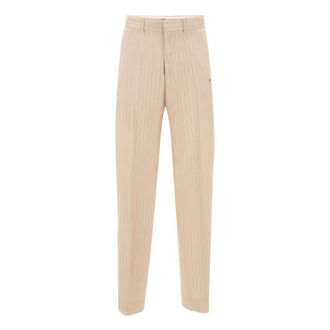 Amiri Homme, Pantalons, Beige, Taille: M Pantalon Tailleur Ray&eacute;