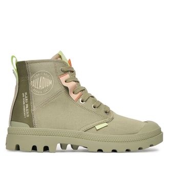 Palladium Schn&uuml;rstiefeletten Palladium Pampahi Urbanlayer 94668-230-M Gr&uuml;n
