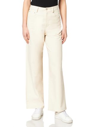 Jack & Jones Jack & Jones Damen JJXX JXBROOKE RELAXED HW PANT NOOS Chino, Ecru, 27/32