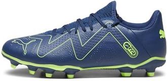 Puma Chaussures de Football Future Play FG/AG pour Homme, Persian Blue Pro Green, 42 EU
